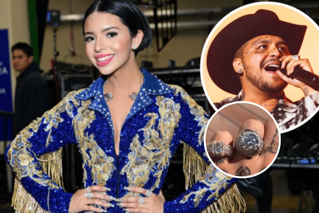 Aseguran que Christian Nodal y Ángela Aguilar no sólo comparten cadena ...