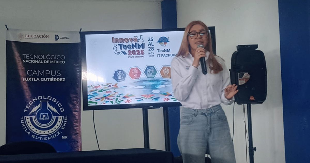 Tecnológico de Tuxtla obtiene primer lugar nacional en Innovación Tecnológica